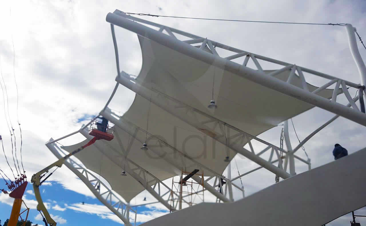 Velarias | Techos Economicos para Terrazas | Membranas Arquitectonicas ...